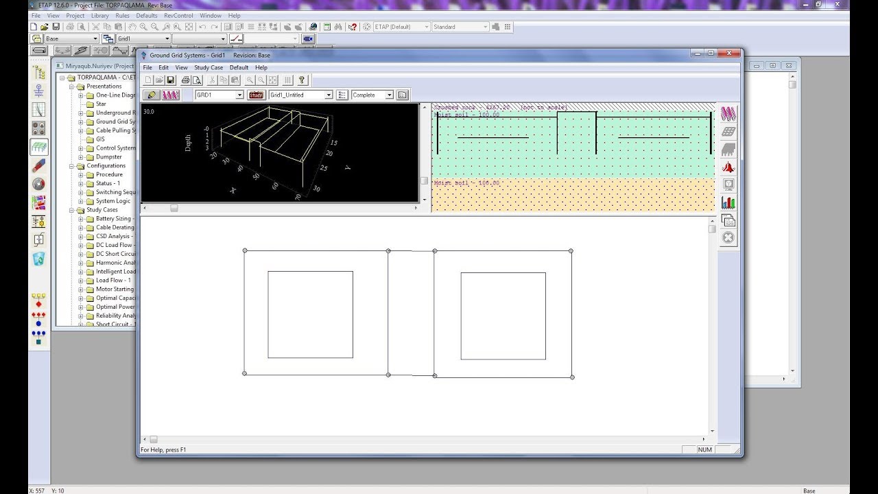 ETAP ELECTRICAL IEEE GROUNDING CALCULATION AND REPORT - YouTube