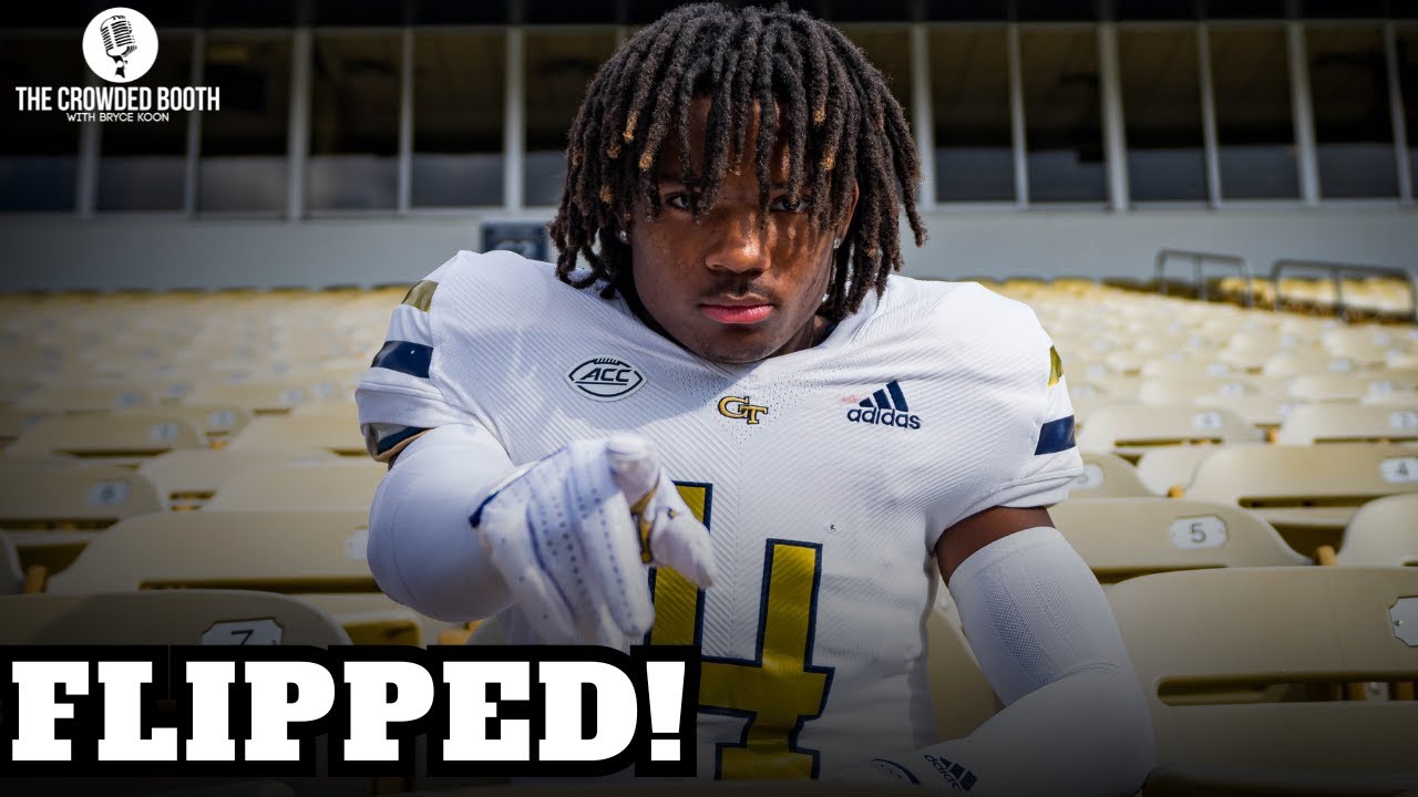 Three-Star WR Jordan Allen FLIPS to Georgia Tech - YouTube