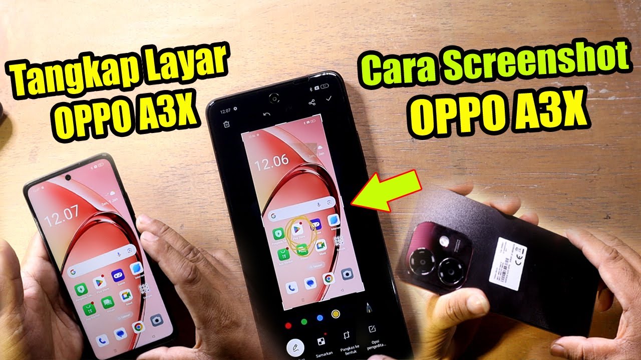Dua cara !! Screenshot OPPO A3x Tangkap Layar OPPO A3X sangat mudah ...