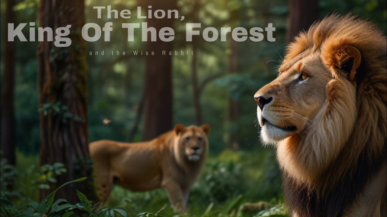 The Lion, King of The Forest, and the Wise Rabbit - YouTube