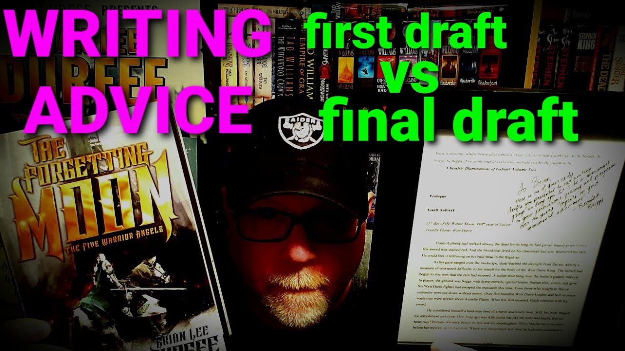 1st Draft vs Final Novel. A Comparison. Writing Advice. The Forgetting ...