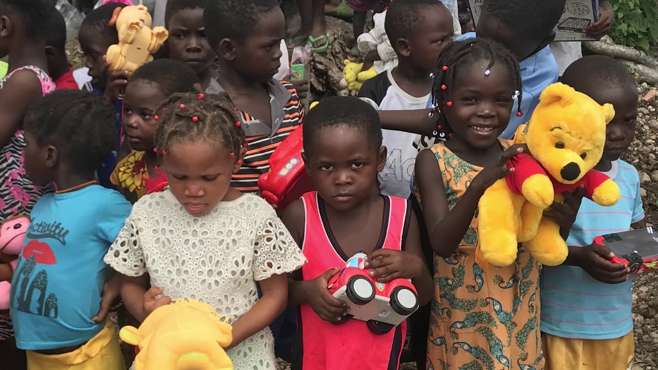 Toys and school material donation in Angola | Proef Group - YouTube