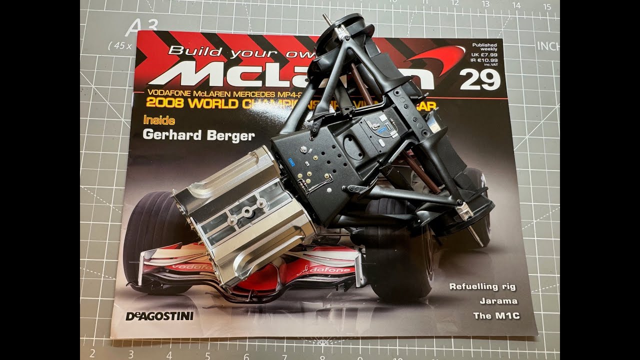 Build your own McLaren MP4-23 Stages 29 - 32 - YouTube