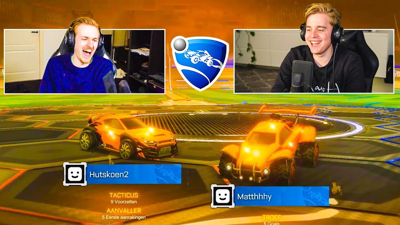 Het bewijs dat Matthy en Koen de beste zijn in Rocket League - YouTube