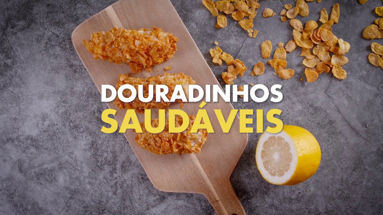 Receita A Pitada do Pai - Douradinhos Saudáveis - YouTube