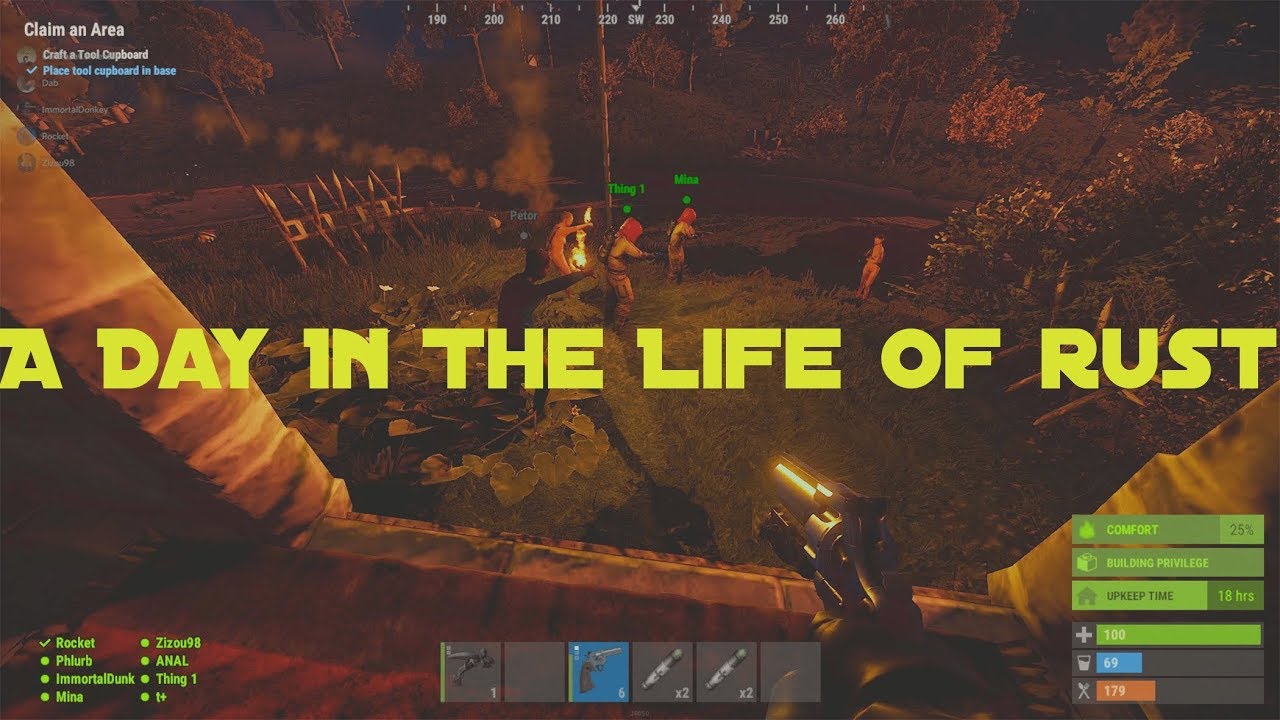 A Day In The Life Of Rust - YouTube