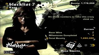 Need For Speed Most Wanted Blacklist 7 Kaze Youtube