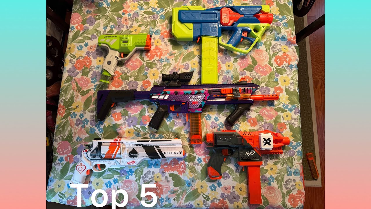 Top 5 blasters of 2024! - YouTube