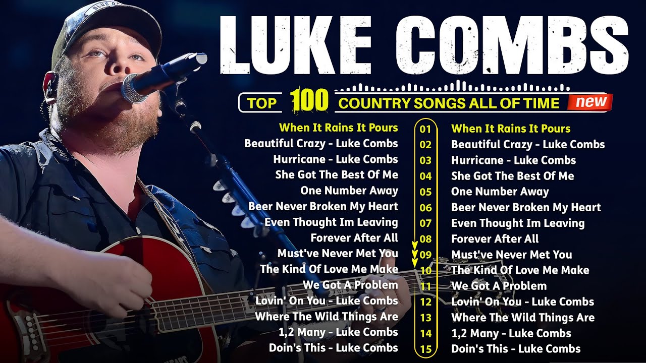 Luke Combs Greatest Hits Full Album NEW - Best Country Songs Of Luke ...