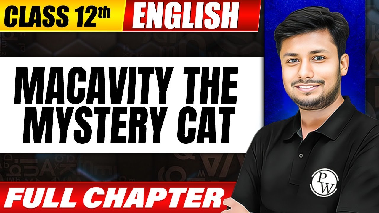 Macavity The Mystery Cat Book | One Shot | Class 12 | English | Bihar ...