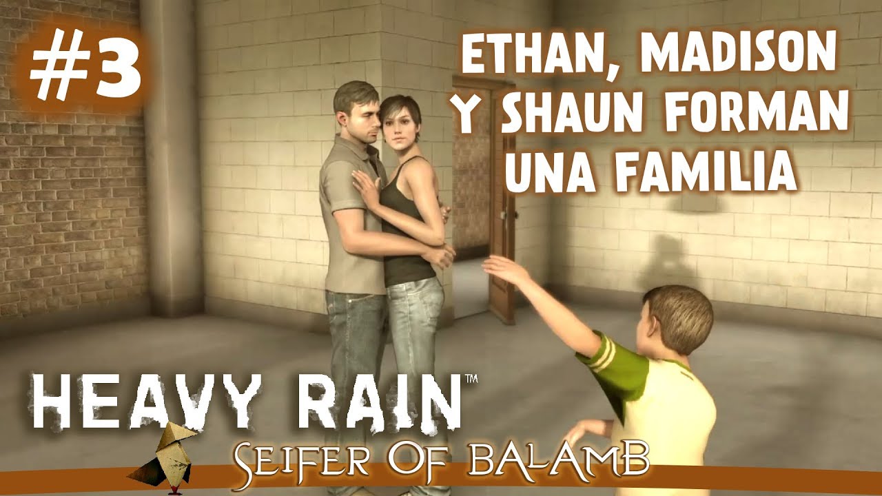 Heavy Rain. Madison descubre al Asesino del Origami & Ethan salva a ...