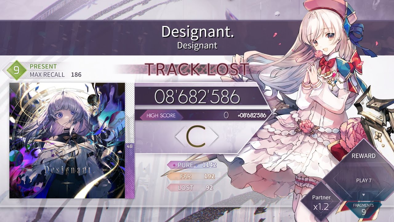 Designant (Anomaly) Present9+ C / L #韵律源点 #Arcaea #音乐游戏 - YouTube