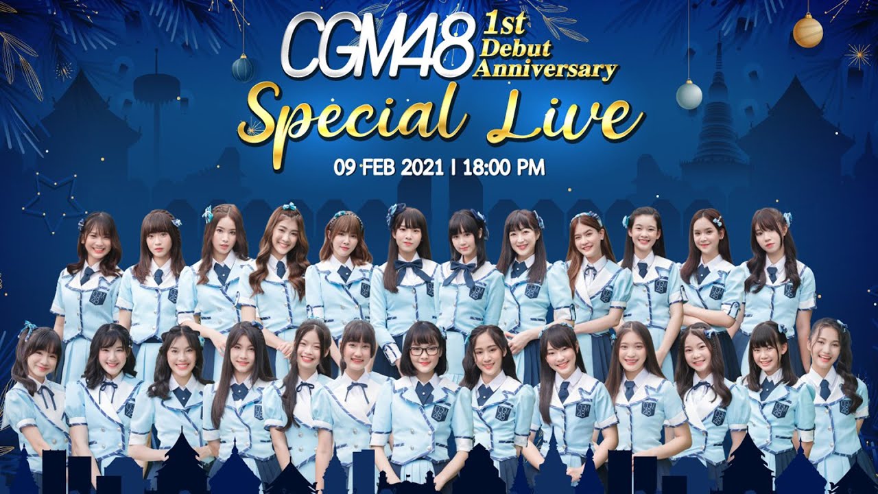 CGM48 1st Debut Anniversary (8 Feb 2021) | Special Live | CGM48 [FULL ...