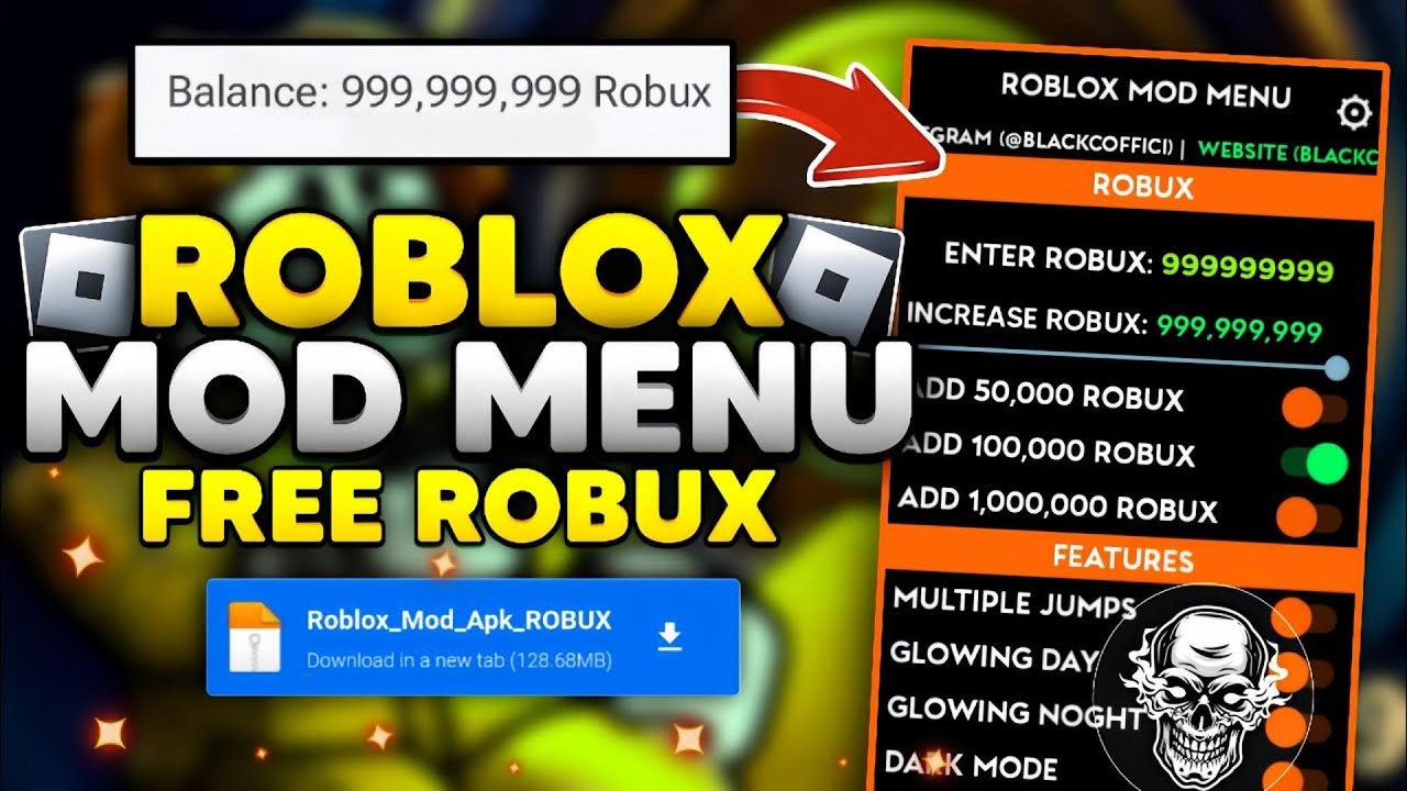 Roblox Mod Menu Robux & Shopping Roblox Mod Menu Roblox Mod Apk 2025 ...