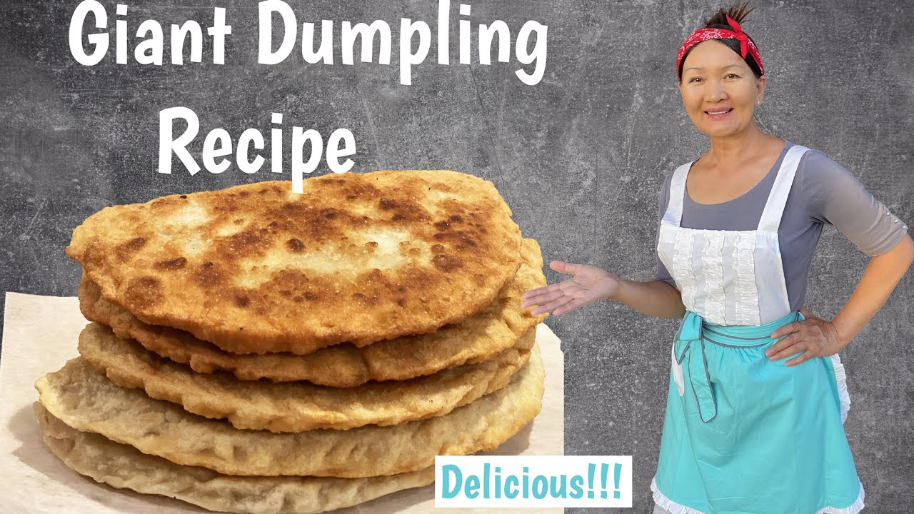 Giant Dumpling Recipe - YouTube