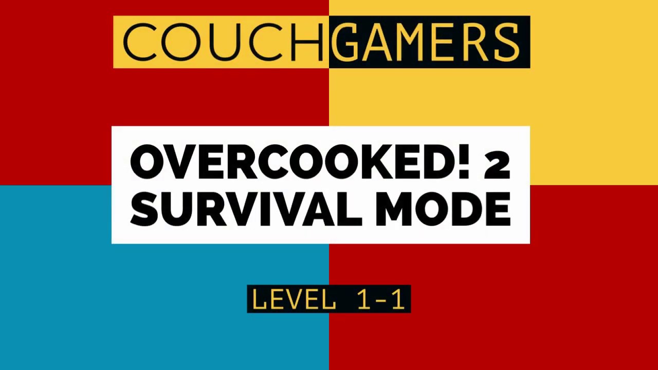 Overcooked 2 Survival Mode - Level 1-1 Gameplay (2 player co-op) - YouTube