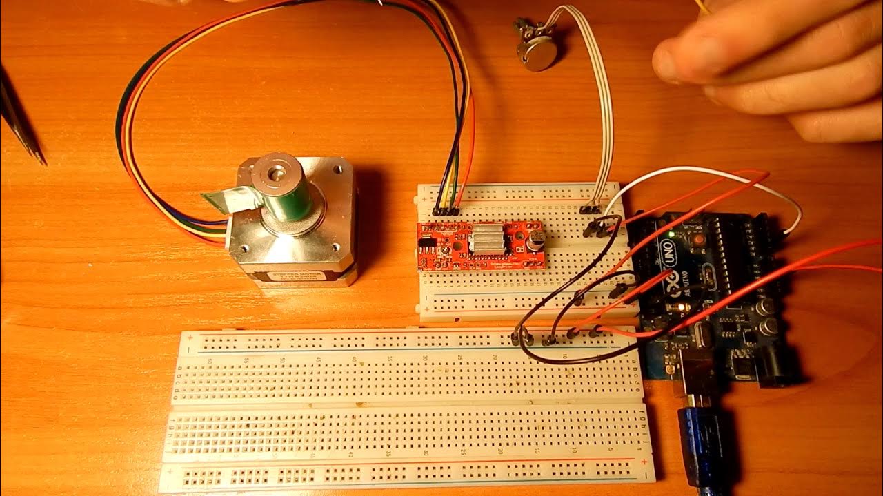 Arduino Stepper Motor Speed Control with Potentiometer - YouTube