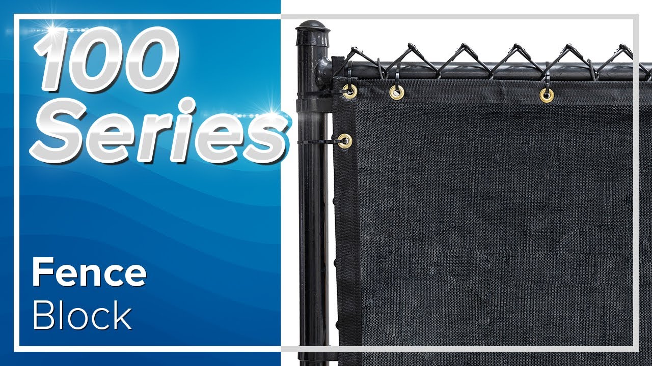 Extreme Block Fence Privacy Screen 98% Blockage - YouTube