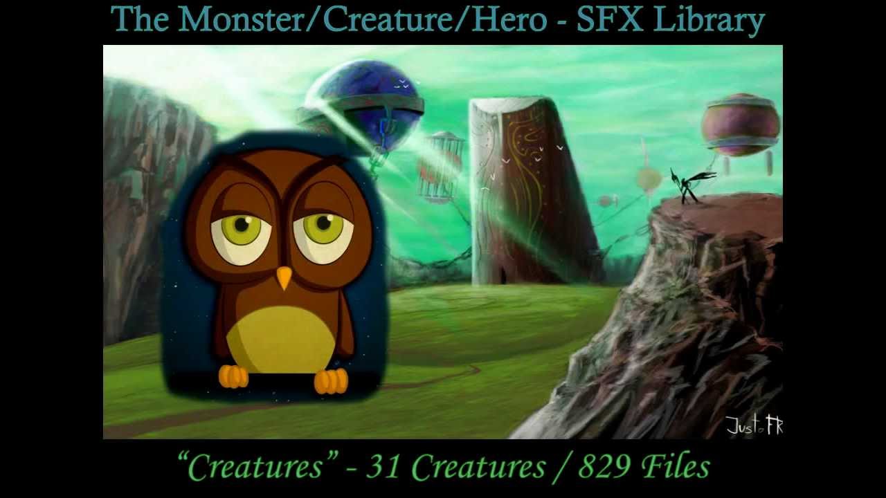 SFX Library - Monsters/Creatures/Heroes Library - YouTube