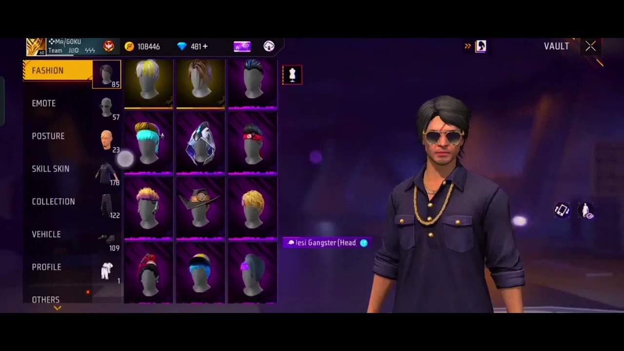 Adam character old collection in Free Fire 2019-2025 #viralvideo # ...