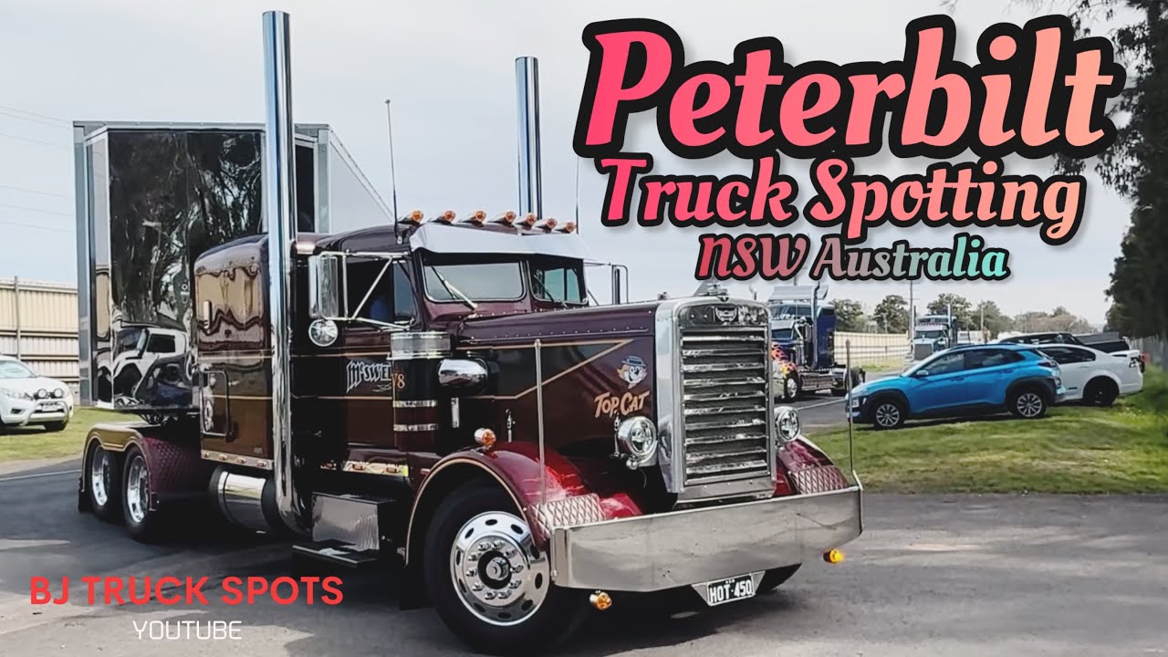 Peterbilt Truck Spotting NSW Australia - YouTube