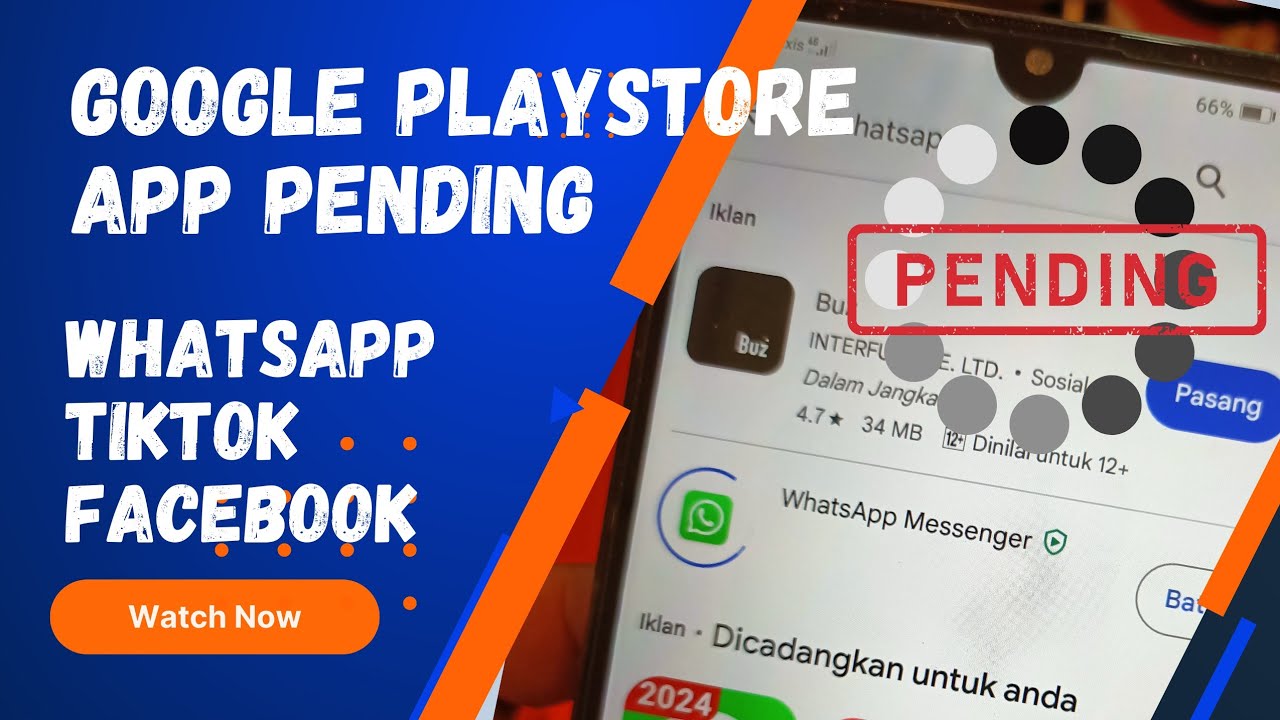 Fixing Play Store Download Pending Issue | Play Store Download Problem Solved - YouTube