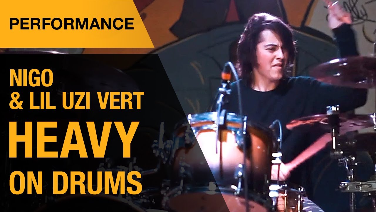 Lil Uzi Vert & Nigo - Heavy | Drum Cover & Gear Check | Daniel Gallardo ...