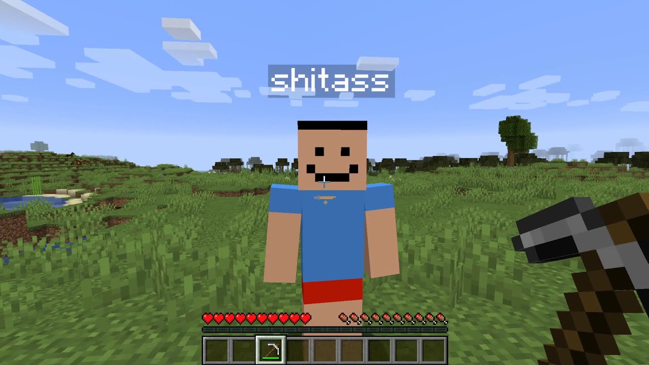 "hey shitass, wanna see me mine?" - YouTube