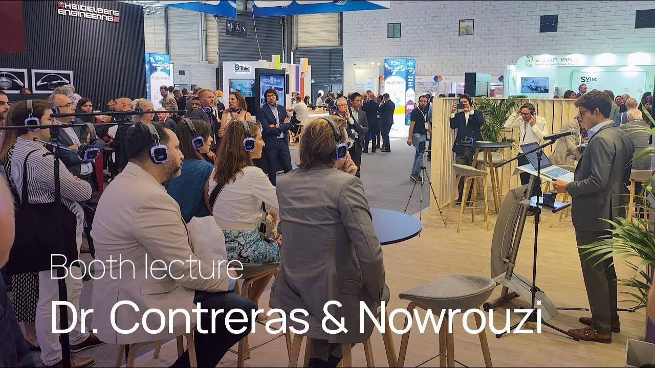 ESCRS 2023 Booth lecture - Dr. Miguel Contreras & Dr. Ali Nowrouzi on ...