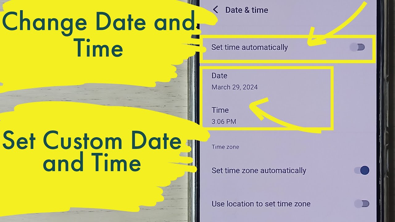 Vivo Phone : How to Change Date and Time and Set Custom Date and Time ...