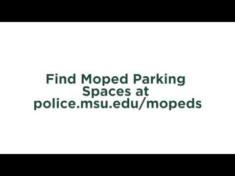 Moped Parking at Michigan State University - YouTube