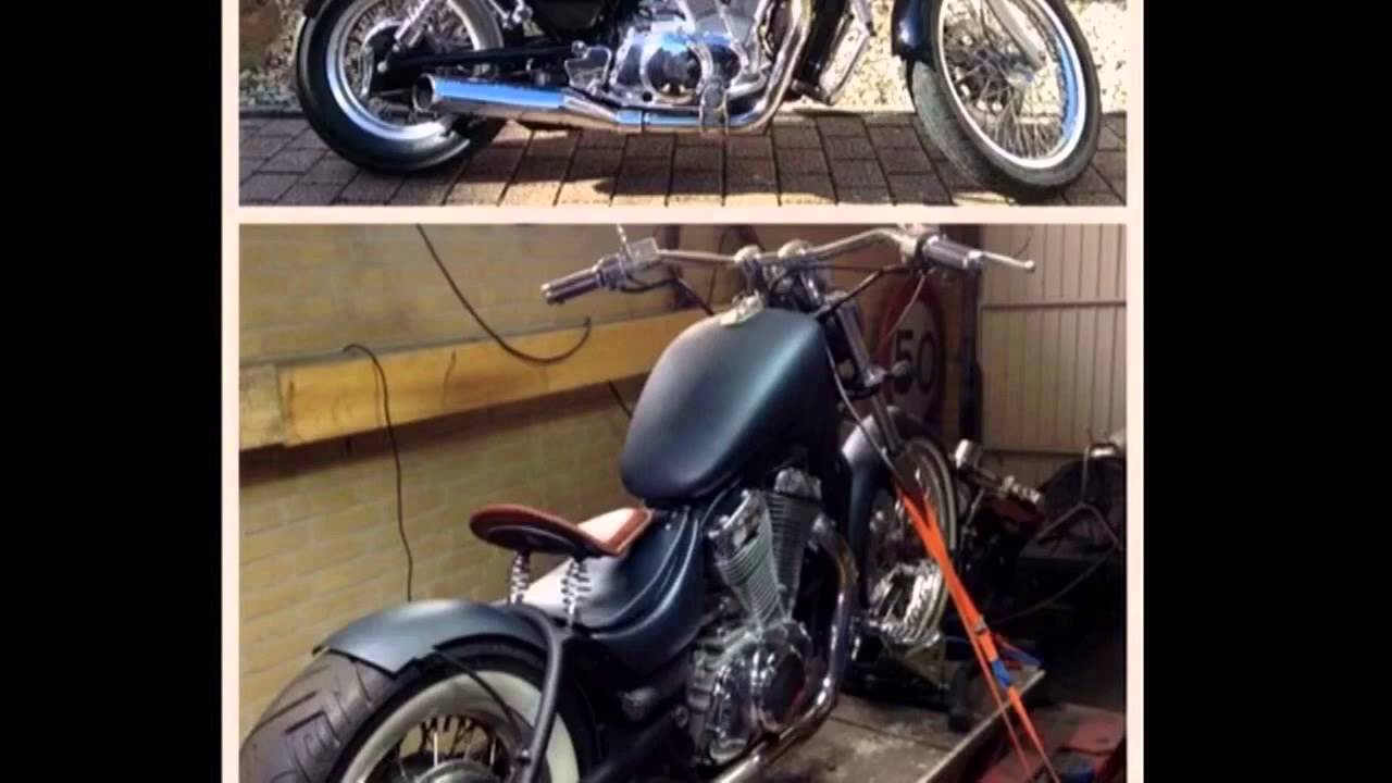 Intruder vs 700 hardtail - YouTube