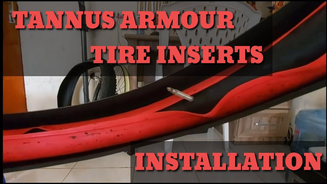 Tannus Armour Tire Inserts Installation In Enduro and Downhill Tires ...