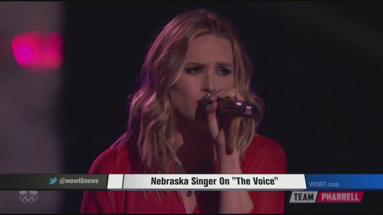 Nebraska Singer On "The Voice" - YouTube