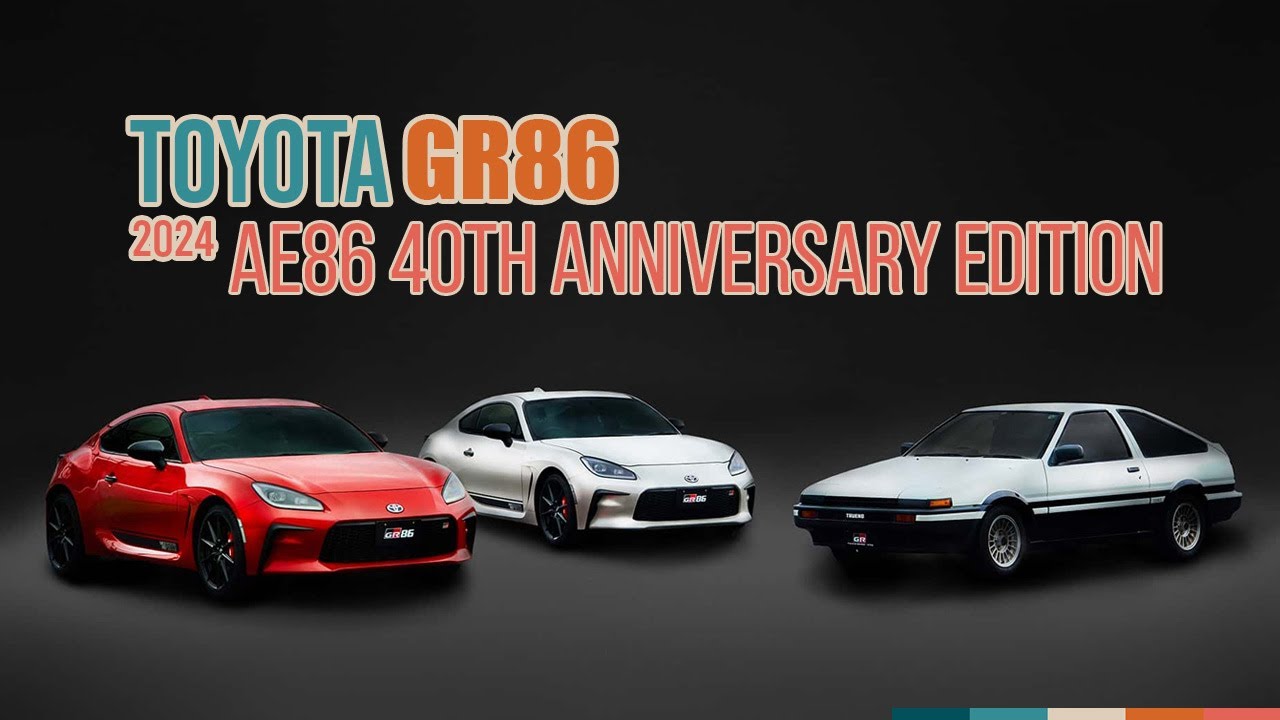 Driving into History: The 2024 Toyota GR86 and AE86 40th Anniversary ...