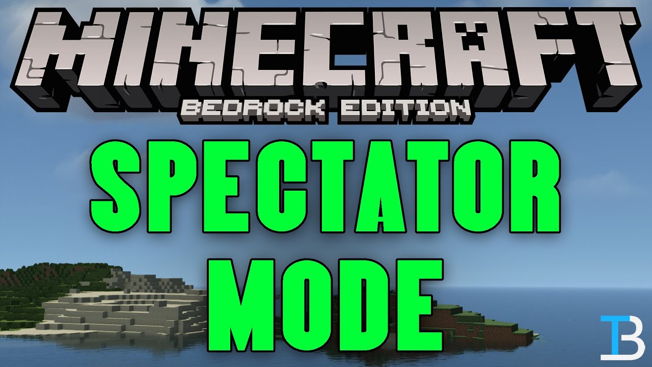 How To Go Into Spectator Mode in Minecraft Bedrock - YouTube