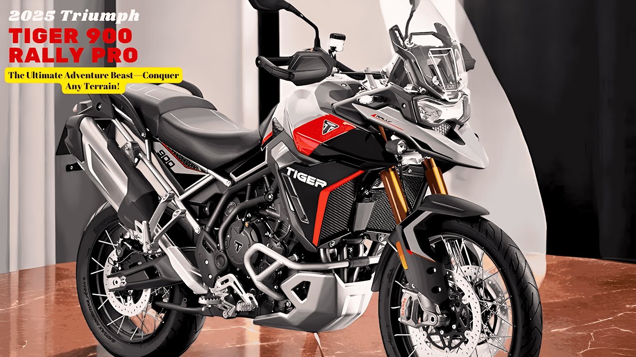 2025 Triumph Tiger 900 Rally Pro | The Ultimate Adventure Beast—Conquer ...