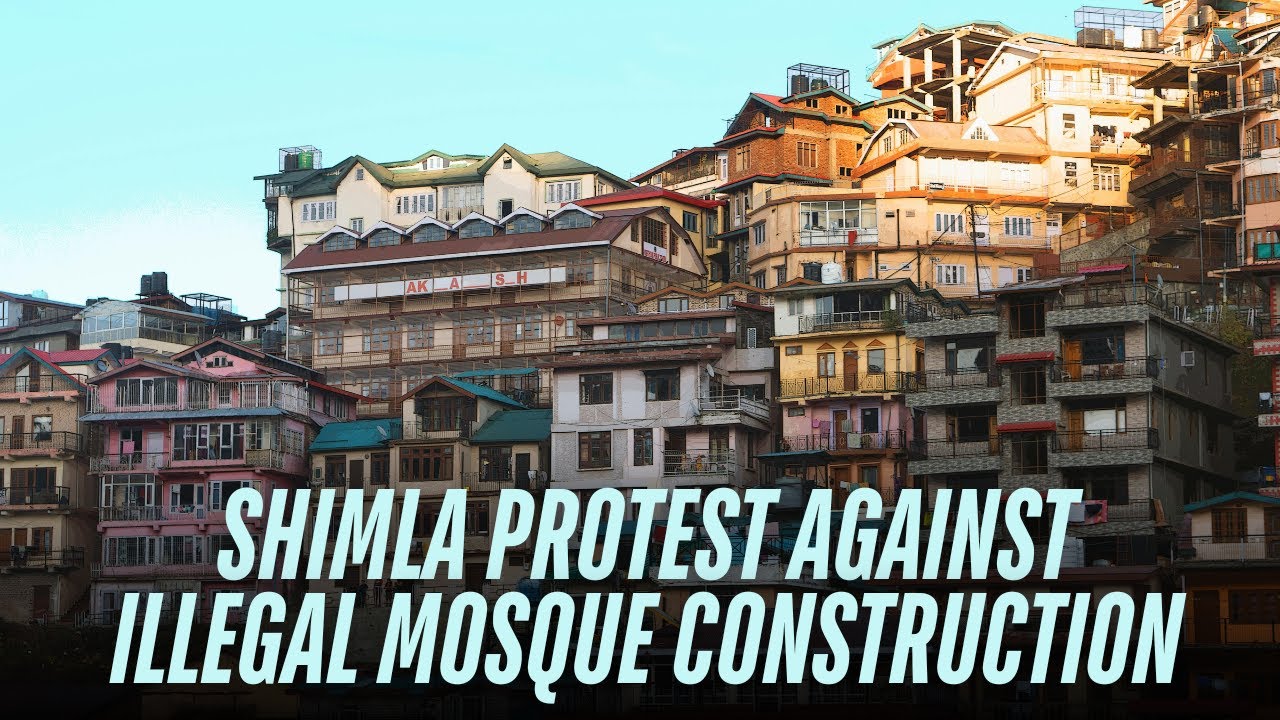 Shimla Masjid Case: Construction of the mosque in Shimla which is being ...