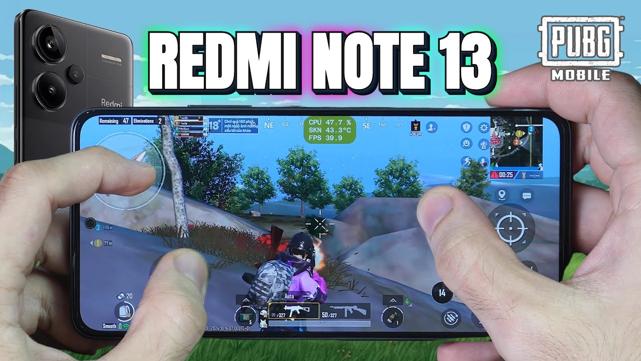 Redmi Note 13 PUBG Mobile Gaming test 2024 | Snapdragon 685 - YouTube