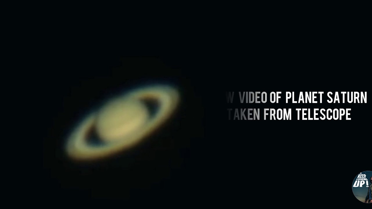 Celestron NexStar 8SE ||| Saturn from my Telescope - YouTube
