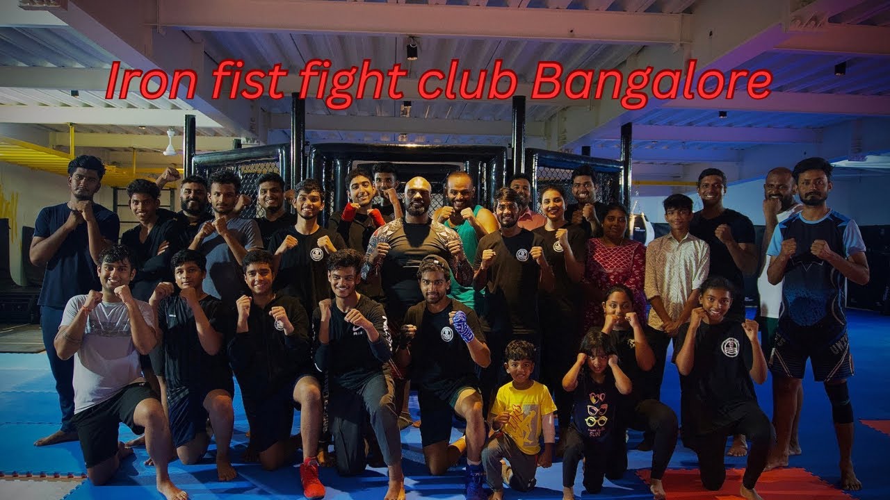 Iron Fist Fight Club Bangalore || ⁠@shahanurvlogs #boxing #gym - YouTube