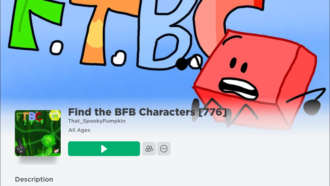 FTBC(Find the BFB Characters) - YouTube
