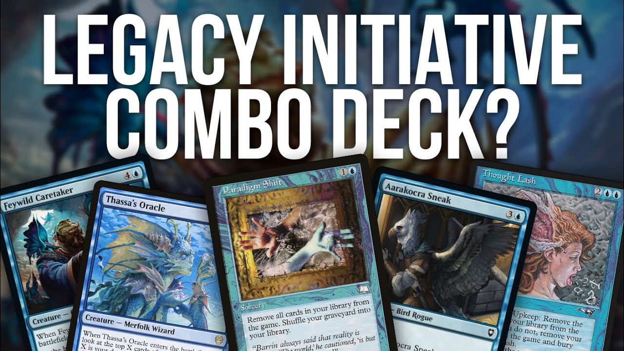 Legacy Combo Initiative! Mono-Blue "Initiative Lash" & Thassa's Oracle ...
