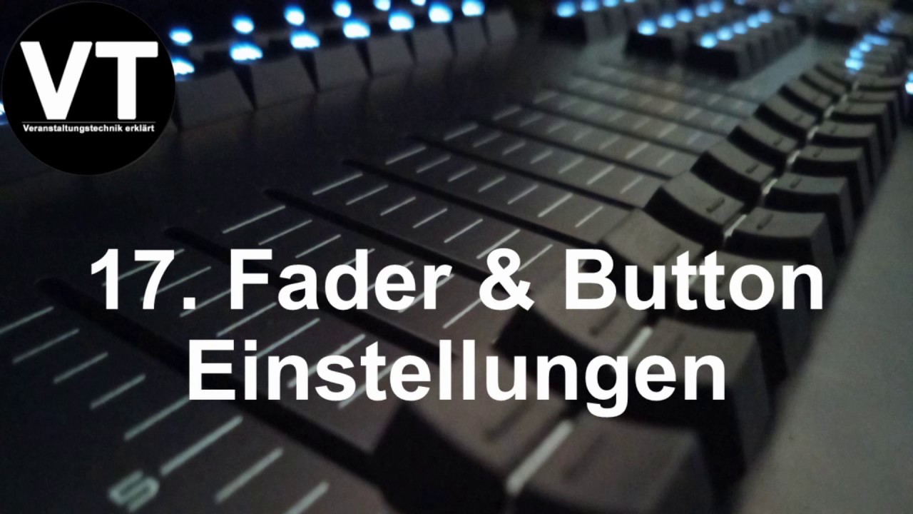 Infinity Chimp - Fader & Button Einstellungen - YouTube