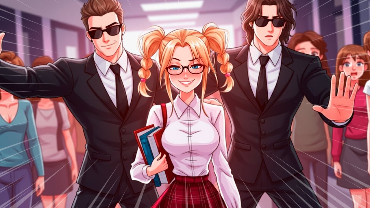 Les Bad Boys du Lycée Sont Mes Bodyguards Personnels - YouTube