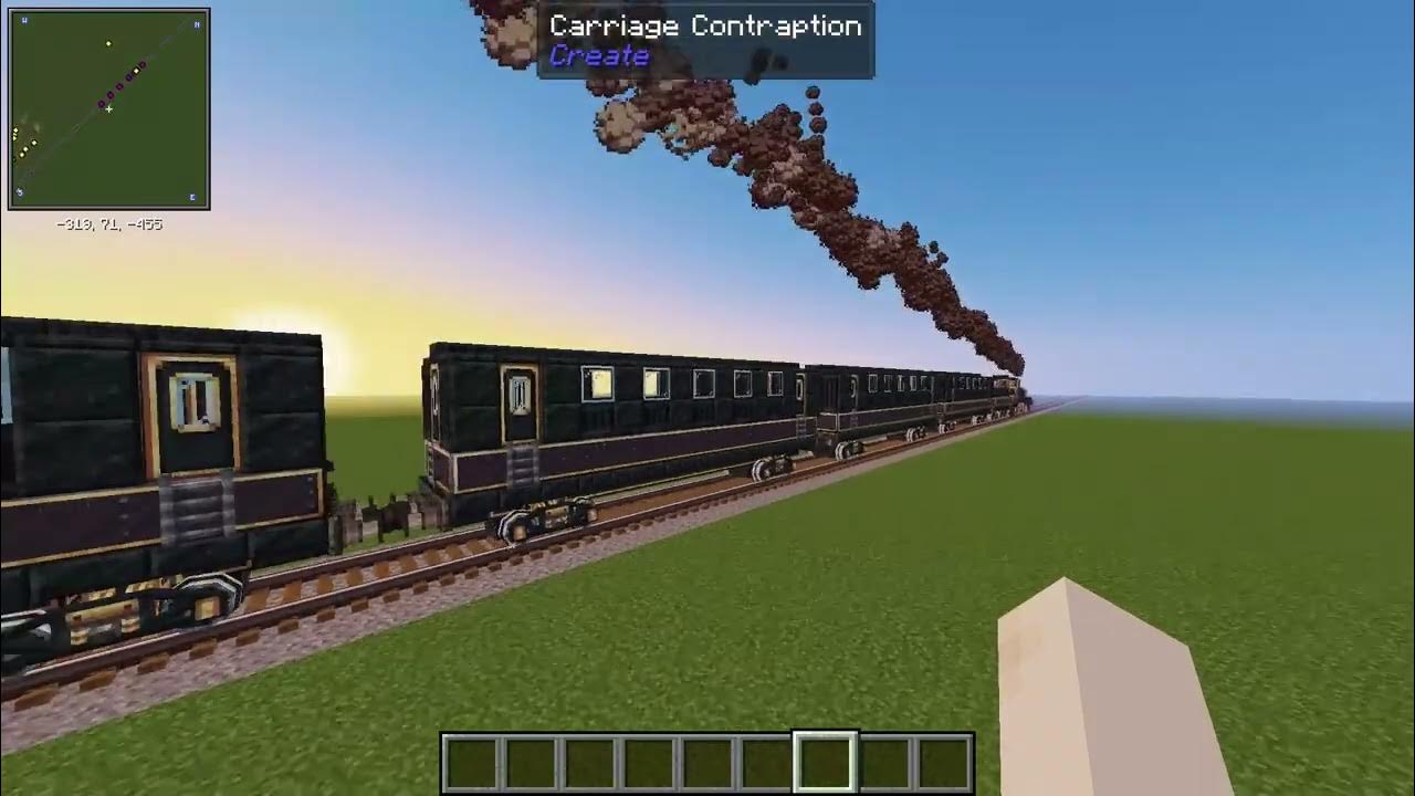 A new update on Create: Steam 'n' Rails! - YouTube