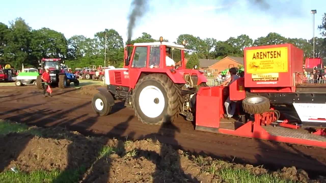 Bart ijsseldijk met de steyr 8140 op naar een 3e plaats - YouTube