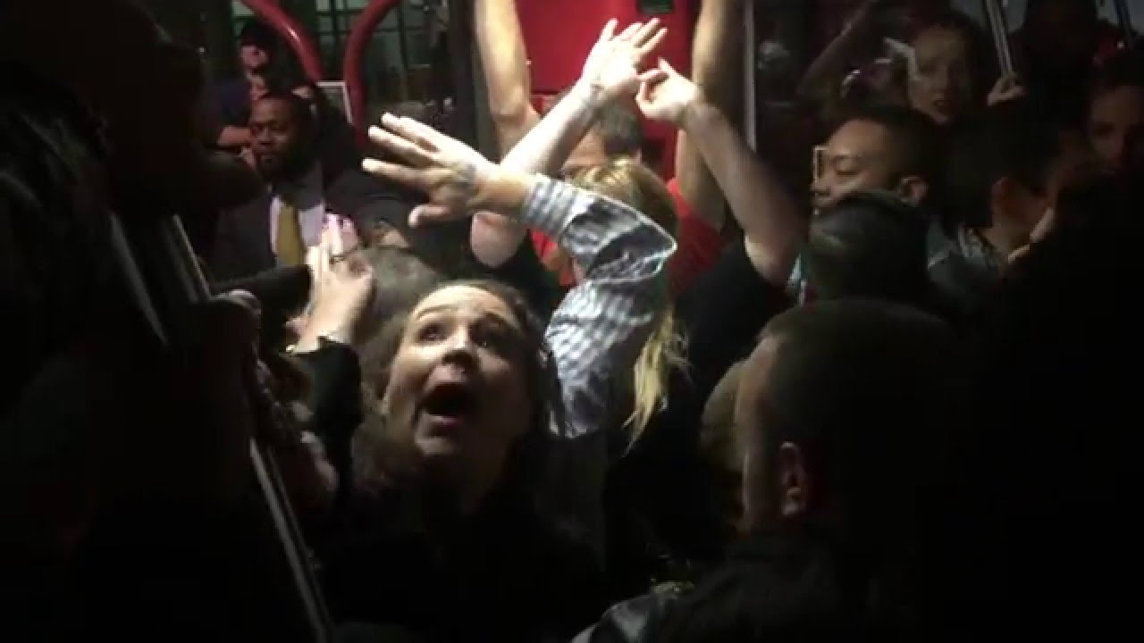 Austin MetroRail train fight - New years - YouTube