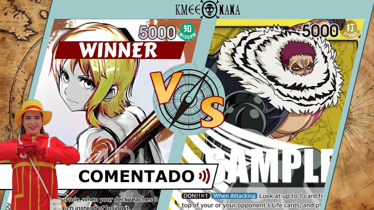 [OP07] - Amistoso Friendly - Nami vs Katakuri - One Piece Card Game ...