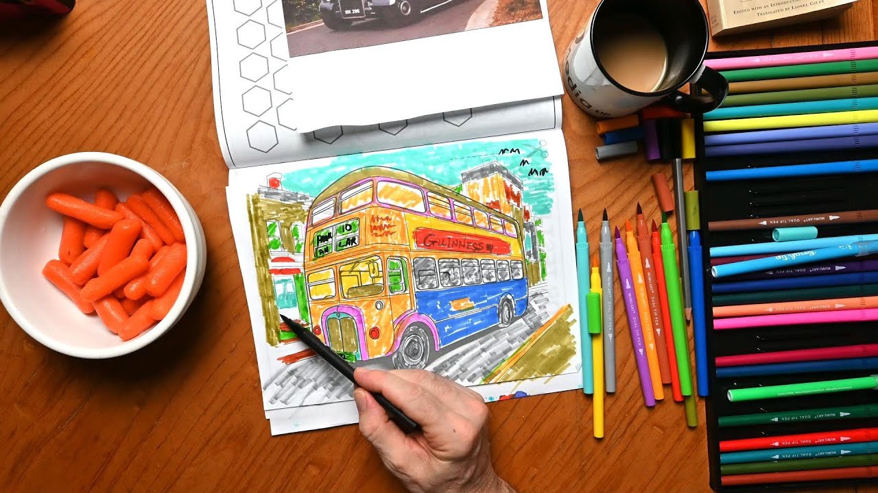 Coloring books for Adults and Teens, color along today with our classic ...